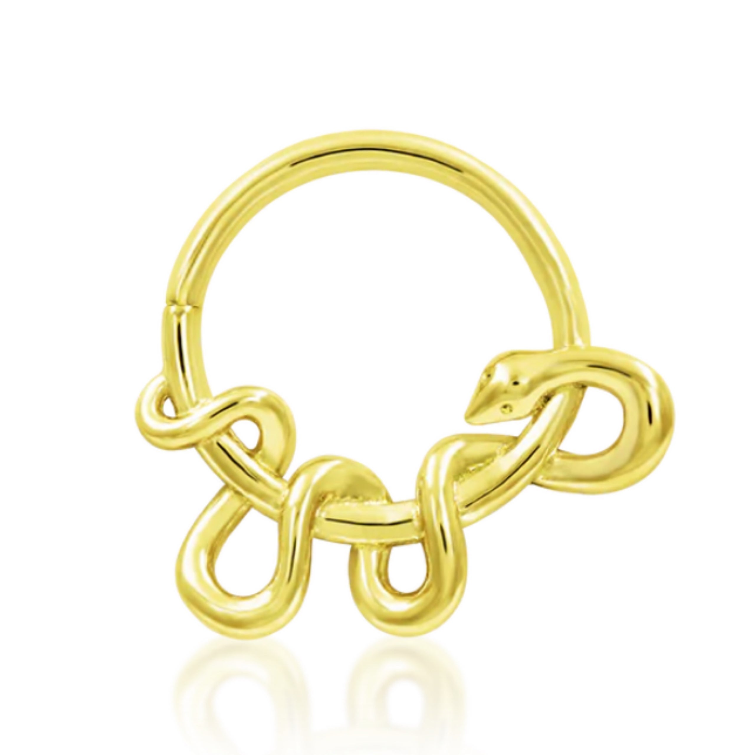 14k Gold Kaa Seam Ring Be You Tiful Body Piercing And Fine Jewelry